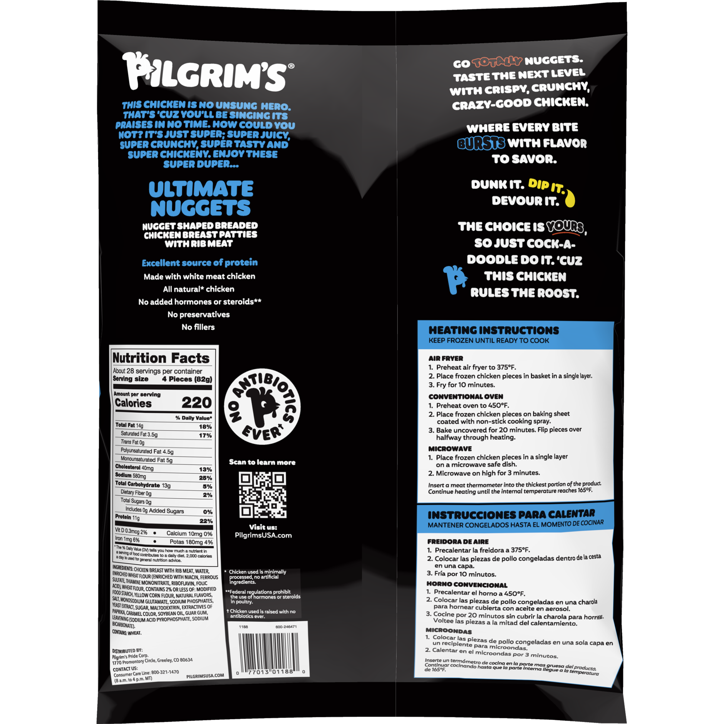 Ultimate Chicken Nuggets - Pilgrim's USA